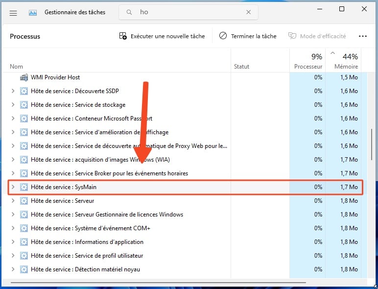 SysMain : une fonctionnalité utile sur les PC récents, à désactiver sur ...