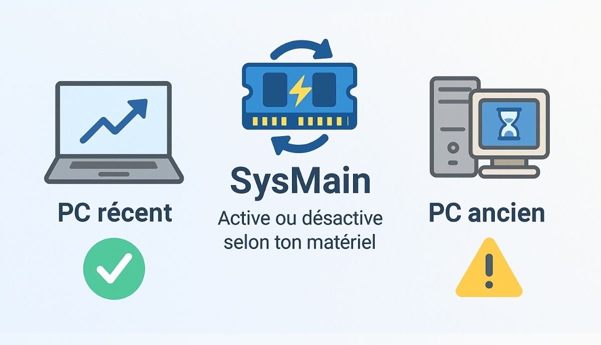 SysMain : une fonctionnalité utile sur les PC récents, à désactiver sur ...