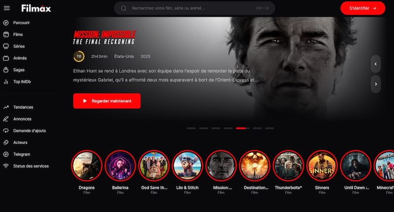 Purstream nouvelle adresse en date du 4 novembre 2025