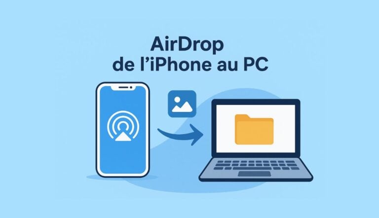 Transférer par AirDrop de l’iPhone au PC [GRATUIT & FACILE]